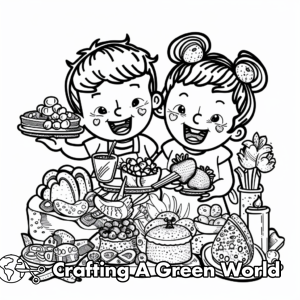 Jewish Themed Coloring Pages - Free & Printable!
