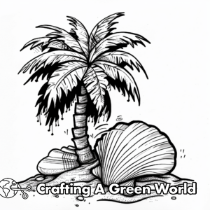 Seashell Coloring Pages - Free & Printable!