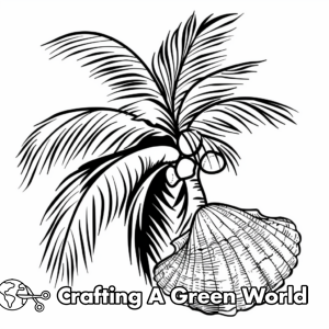 Seashell Coloring Pages - Free & Printable!