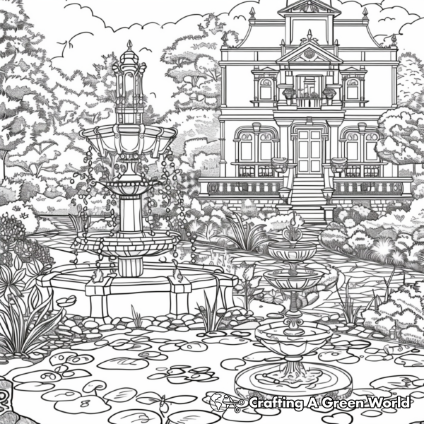 Victorian Coloring Pages - Free & Printable!