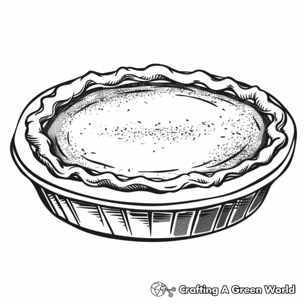 Pumpkin Pie Coloring Pages - Free & Printable!