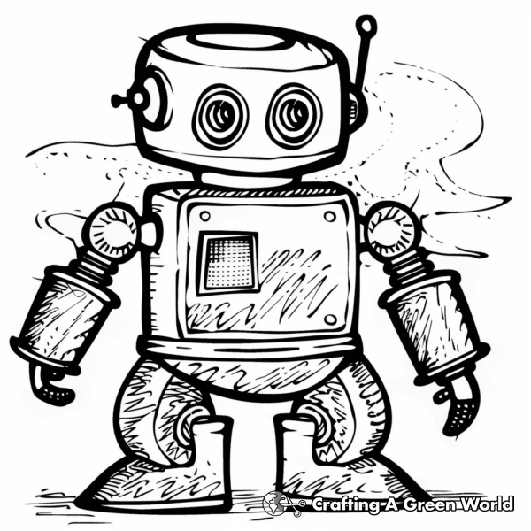 Vintage Coloring Pages - Free & Printable!