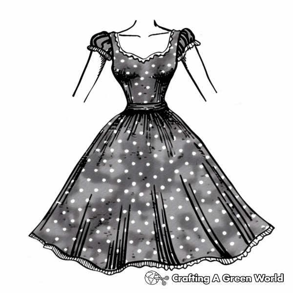 1950's Coloring Pages - Free & Printable!