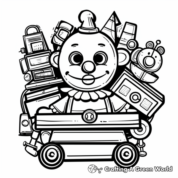 Toys Coloring Pages - Free & Printable!