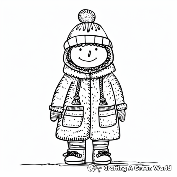 Outfits Coloring Pages - Free & Printable!