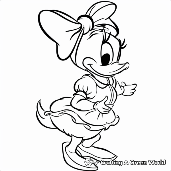 Cute Disney Coloring Pages - Free & Printable!