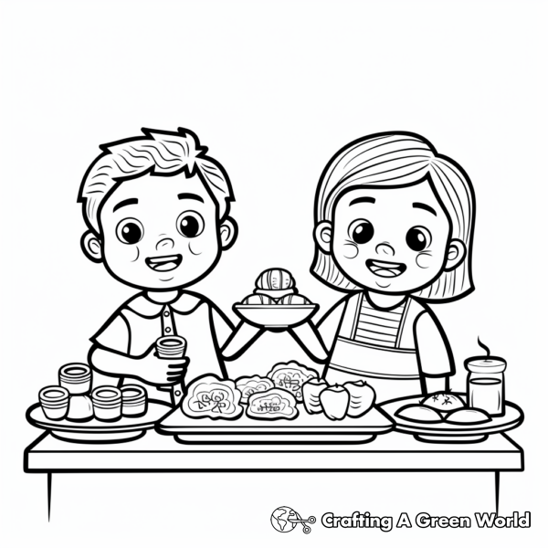 Jewish Themed Coloring Pages - Free & Printable!