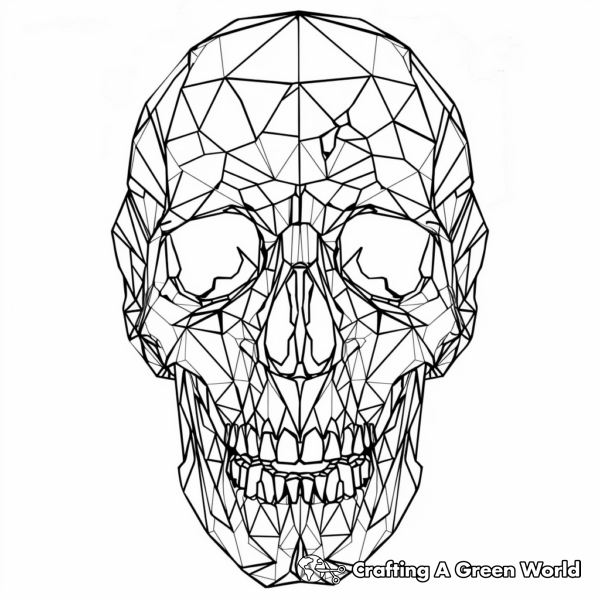 Skull For Adults Coloring Pages - Free & Printable!