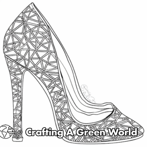 High Heel Coloring Pages - Free & Printable!