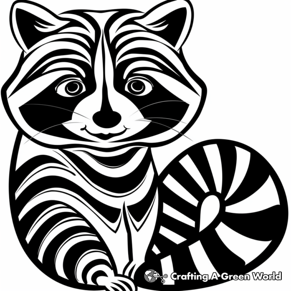 Raccoon Coloring Pages - Free & Printable!