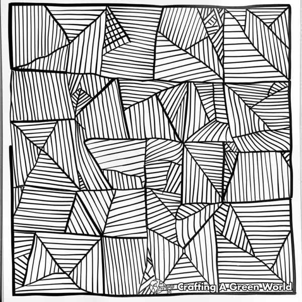 Square Coloring Pages - Free & Printable!