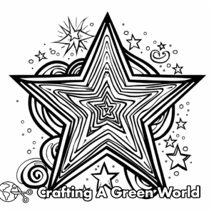 Star Coloring Pages - Free & Printable!