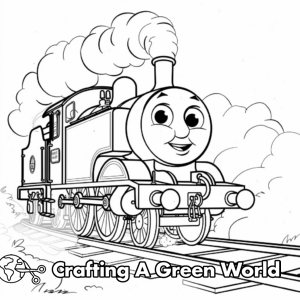 Thomas And Friends Coloring Pages - Free & Printable!