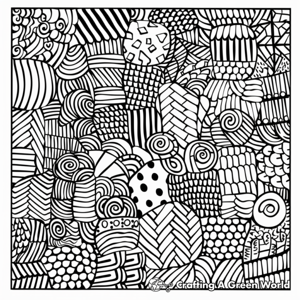 Adult Pattern Coloring Pages - Free & Printable!