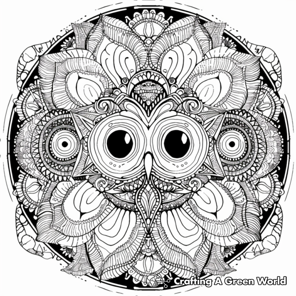 Difficult Mandala Coloring Pages - Free & Printable!