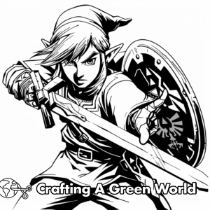 Video Game Coloring Pages - Free & Printable!