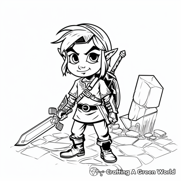 Video Game Coloring Pages - Free & Printable!