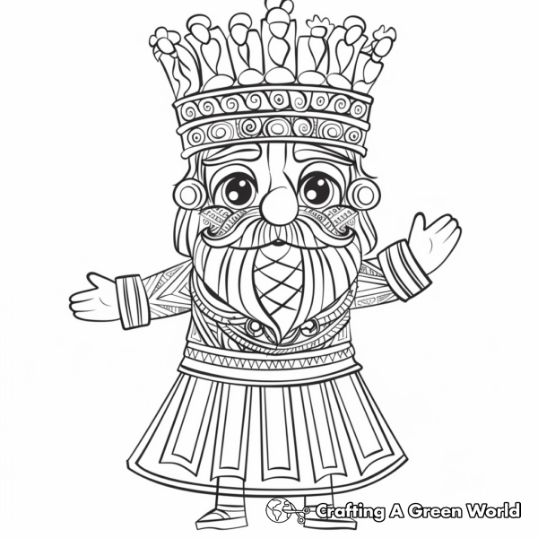 King Coloring Pages - Free & Printable!