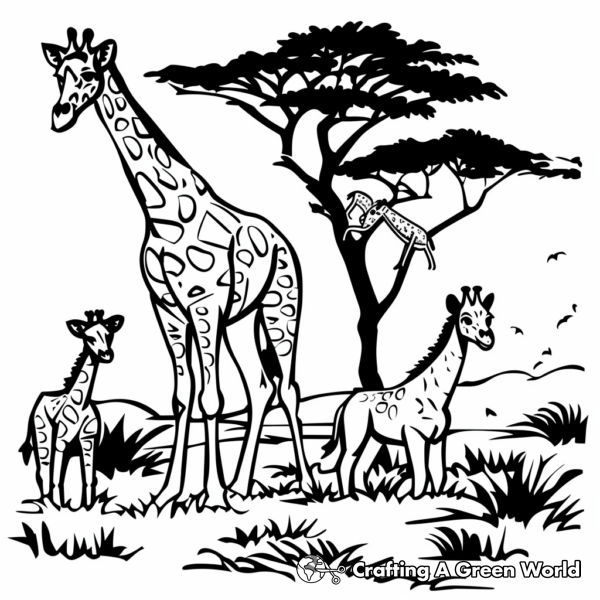Africa Coloring Pages - Free & Printable!