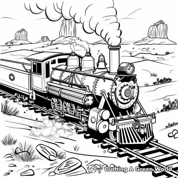 Wild West Coloring Pages - Free & Printable!