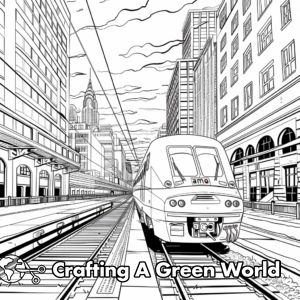Amtrak Coloring Pages - Free & Printable!
