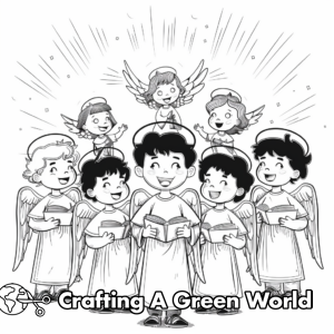 Heaven Coloring Pages - Free & Printable!