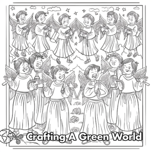 Heaven Coloring Pages - Free & Printable!