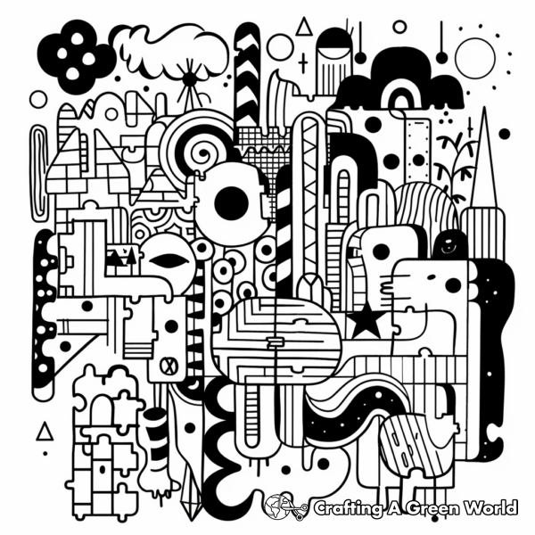 Puzzle Coloring Pages - Free & Printable!
