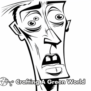 Blank Face Coloring Pages - Free & Printable!