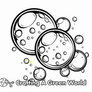 Bubble Coloring Pages - Free & Printable!