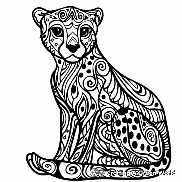 Cheetah Coloring Pages - Free & Printable!