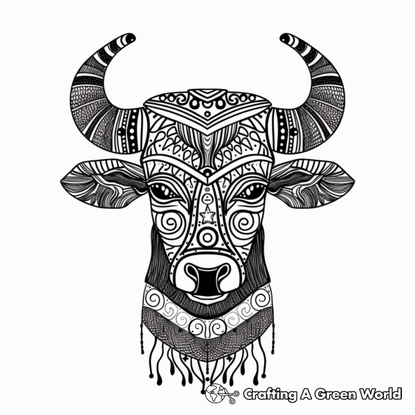 Taurus Coloring Pages - Free & Printable!