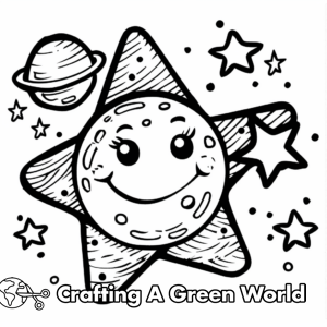Star Coloring Pages - Free & Printable!