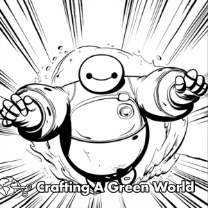 Baymax Coloring Pages - Free & Printable!