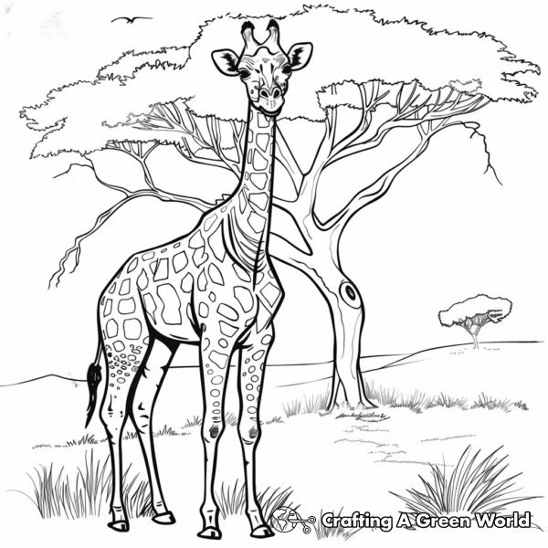 Africa Coloring Pages - Free & Printable!