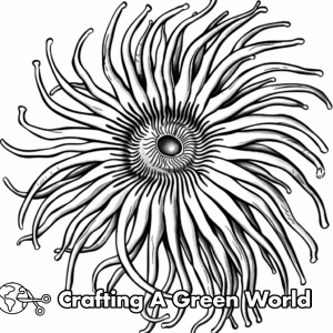 Sea Anemone Coloring Pages - Free & Printable!