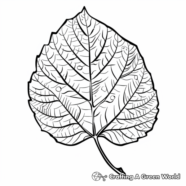 Fall Leaves Coloring Pages - Free & Printable!