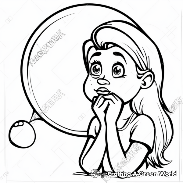 Bubble Coloring Pages - Free & Printable!