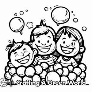 Bubble Coloring Pages - Free & Printable!