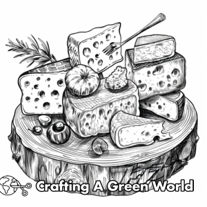 Food For Adults Coloring Pages - Free & Printable!