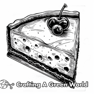 Cakey Coloring Pages - Free & Printable!