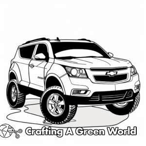 Chevy Coloring Pages - Free & Printable!