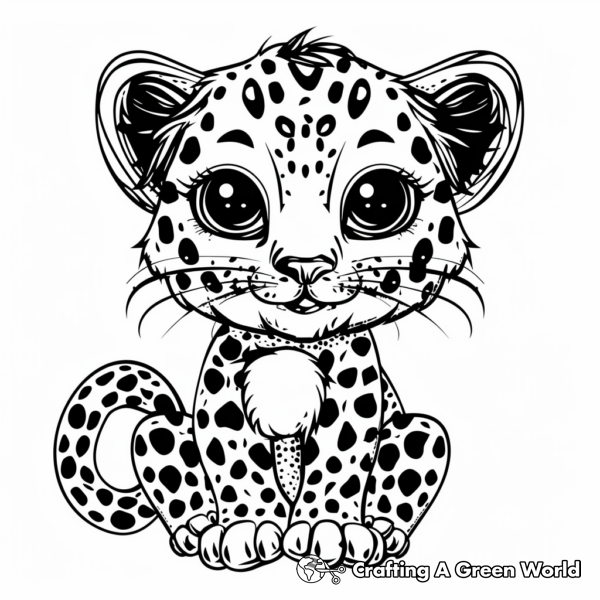 Leopard Coloring Pages - Free & Printable!