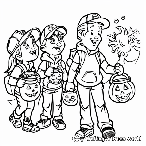 Disney Halloween Coloring Pages - Free & Printable!