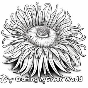 Sea Anemone Coloring Pages - Free & Printable!