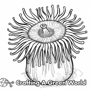 Sea Anemone Coloring Pages - Free & Printable!