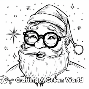 Glasses Coloring Pages - Free & Printable!