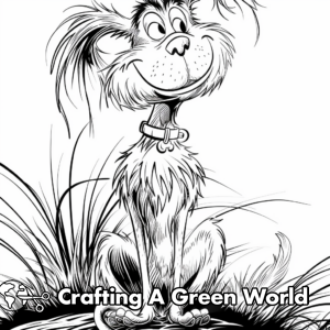 Max (The Dog From The Grinch) Coloring Pages - Free & Printable!