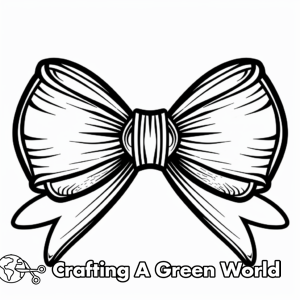 Bows Coloring Pages - Free & Printable!