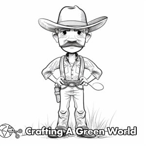 Wild West Coloring Pages - Free & Printable!